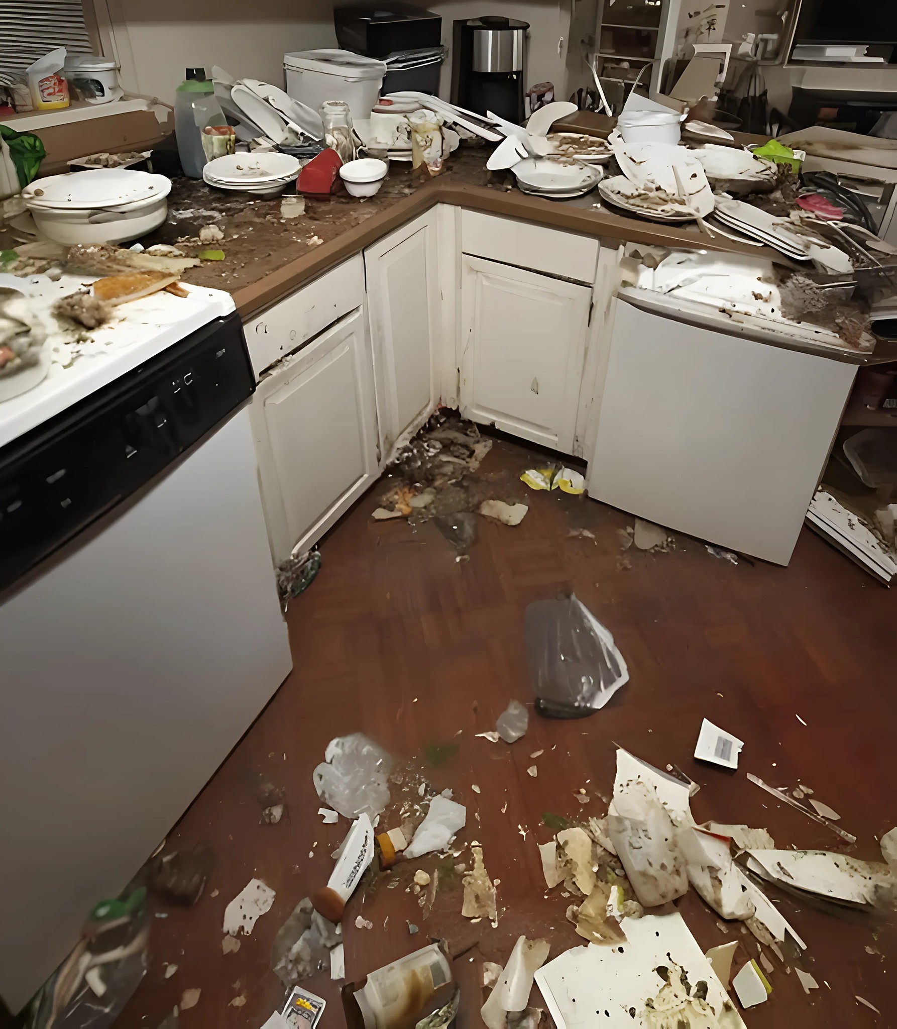 Uklízečka vstoupila do cizího domu a pak hromada narozeninových ...